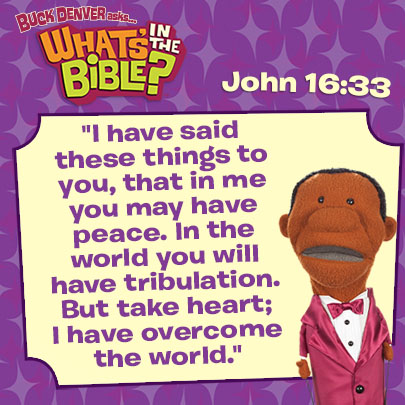 John 16:33 - Verse of the Day 12/31/13 - Whats in the Bible