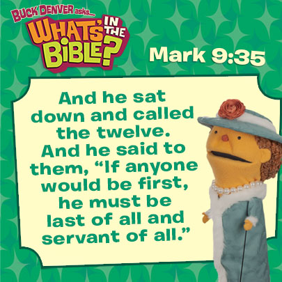Mark 9:35 - Verse of the Day 1/25/14 - Whats in the Bible
