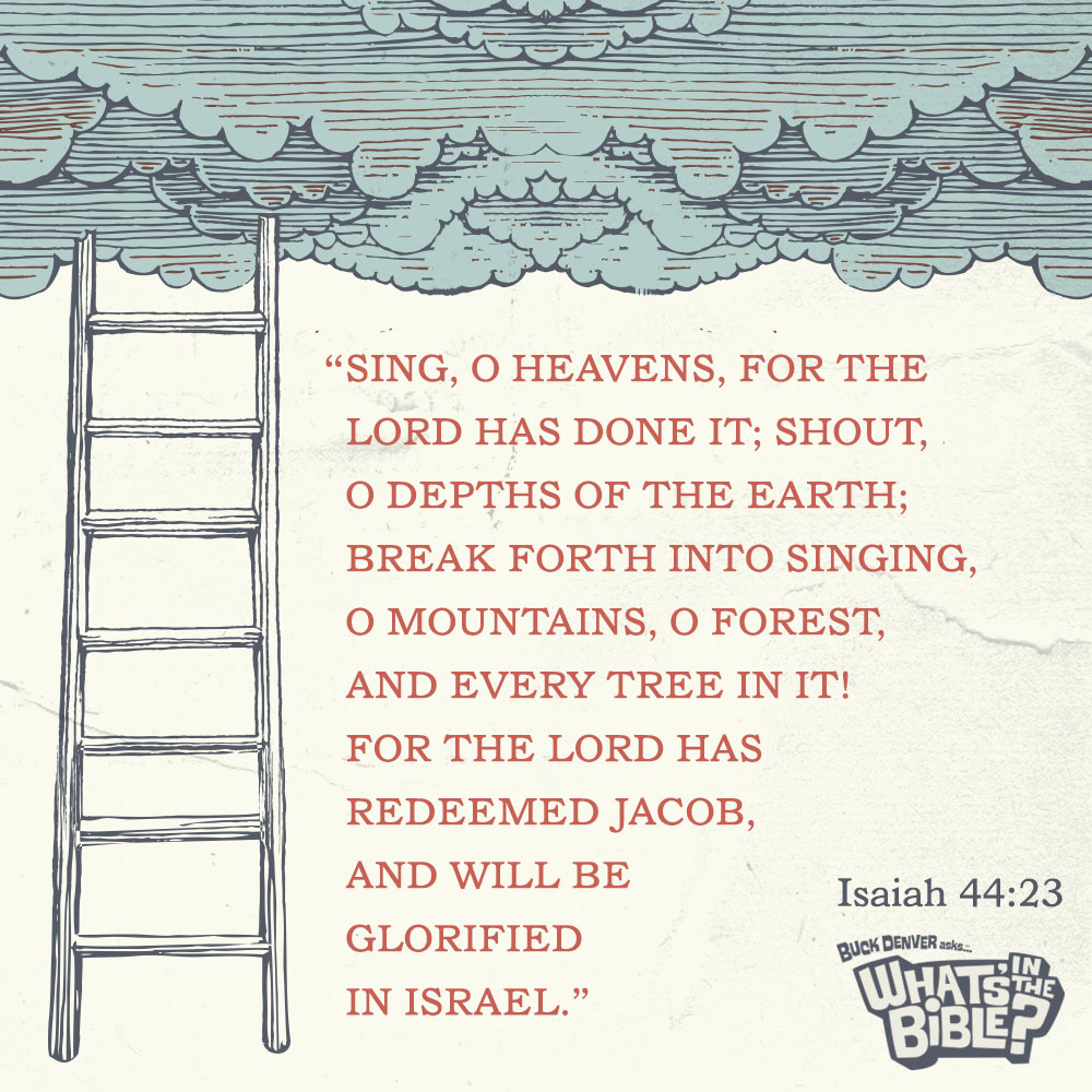 Isaiah 44:23 - Verse of the Day 2/22/15 - Whats in the Bible